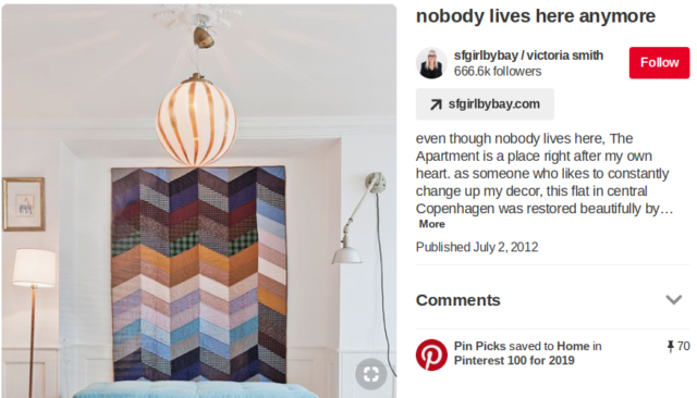 Big, Bold Wallpaper In, Pinterest 100 for 2019 Reveals