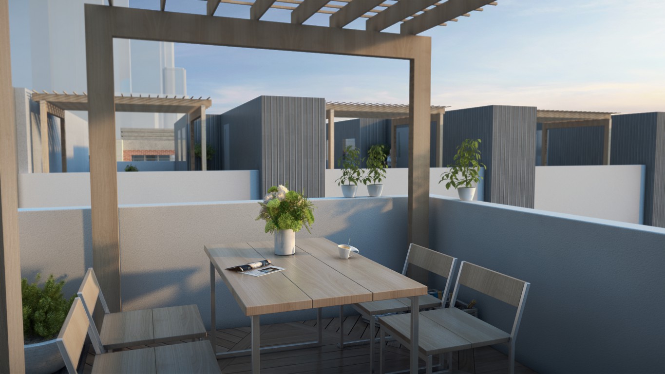 Skyline Terraces Might Have the Biggest Decks in Town