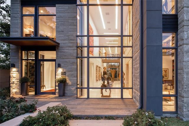 This Modern Glass House on Winton Terrace is a True Phoenix