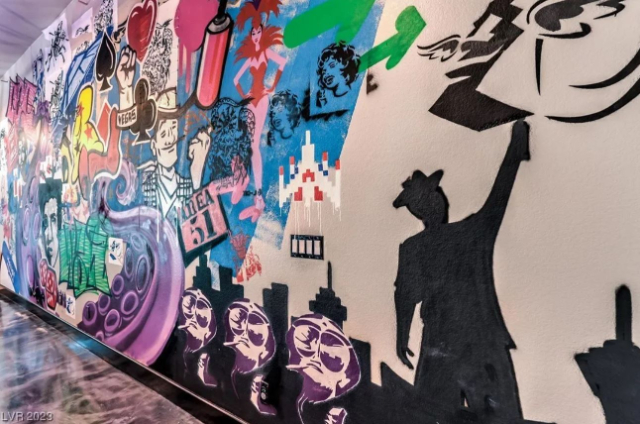 Graffiti Art And Animation Liven Up This Las Vegas Home Fit For Gen Z ...
