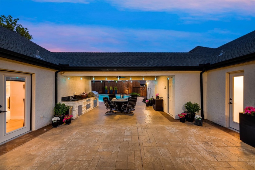 This Single Story In North Dallas Is Open Concept Inside and Out ...