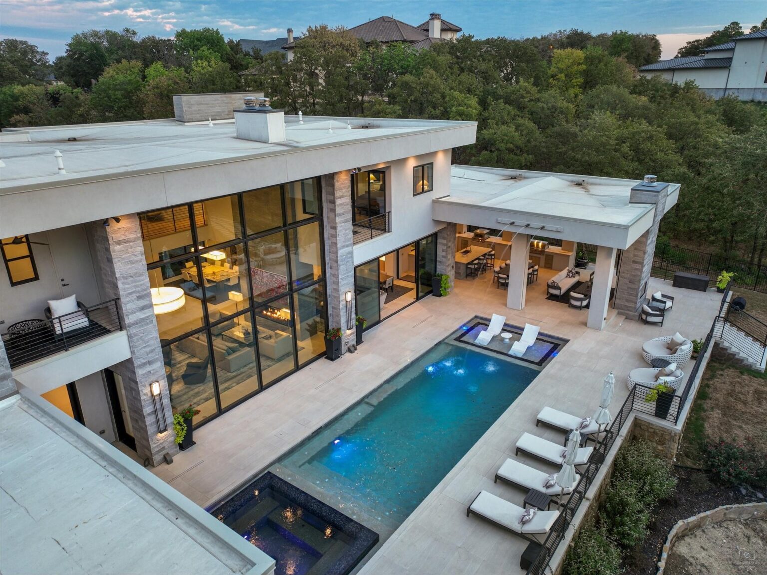 Modern Lake Grapevine Property is Primary Residence + Lake House All in ...
