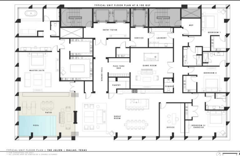 Centurion American Plans 14-Unit Condominium Tower Along Turtle Creek ...