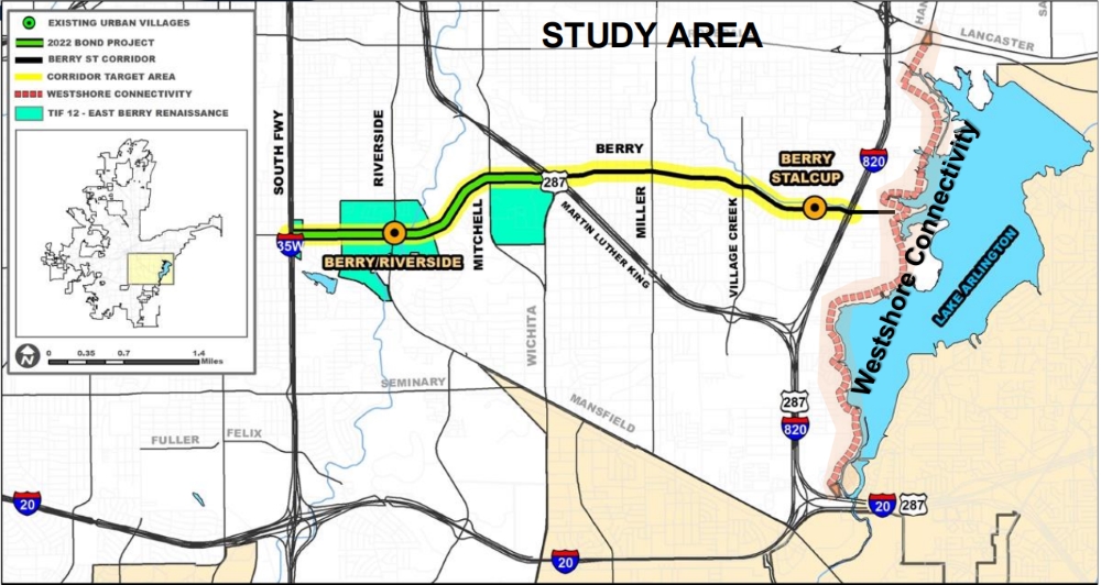 Fort Worth Aims to Transform East Berry Street into a Walkable ...