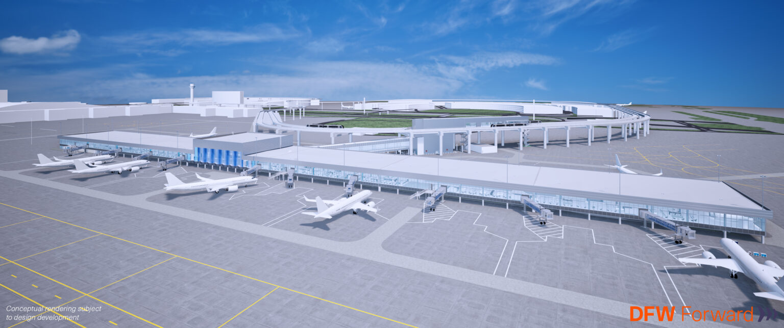 DFW Airport Luxury Terminal Finally Takes Flight