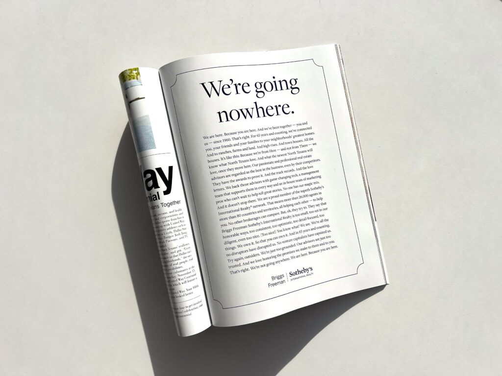 Briggs Freeman Sotheby’s International Asserts Itself in Edgy New Ad ...
