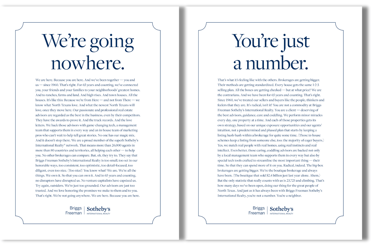 Briggs Freeman Sotheby’s International Asserts Itself in Edgy New Ad ...