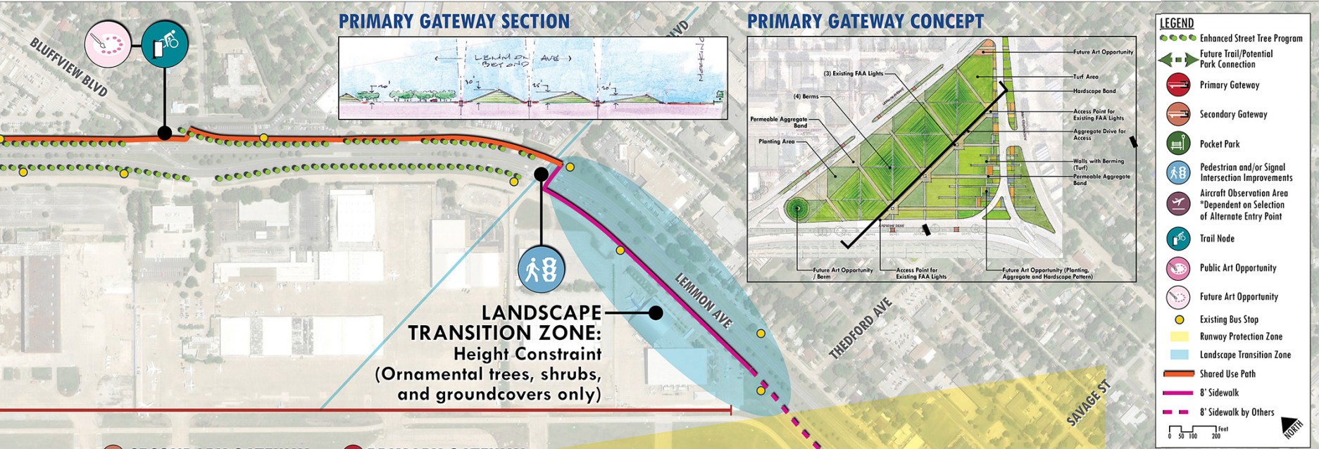 There's a Whole New Look to Lemmon Avenue's Streetscape Coming Fall ...