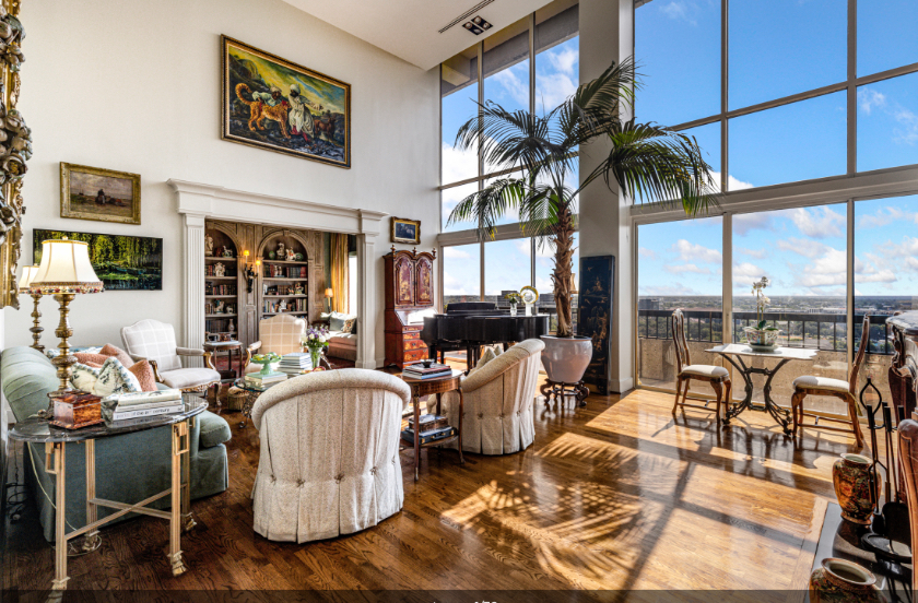 Judy Pittman’s Two-Story Warrington Penthouse Can Be Yours!