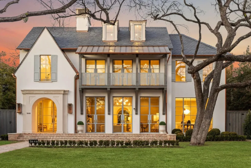 A Robert Elliott Custom Home in the Heart of Highland Park - CandysDirt.com