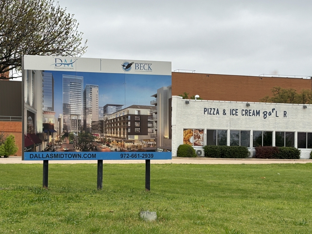 Breaking from Beck Ventures: 'Dallas Midtown Officially Underway'
